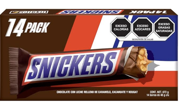 Snickers Chocolate 14 Barras de 48g | BuscaPromos