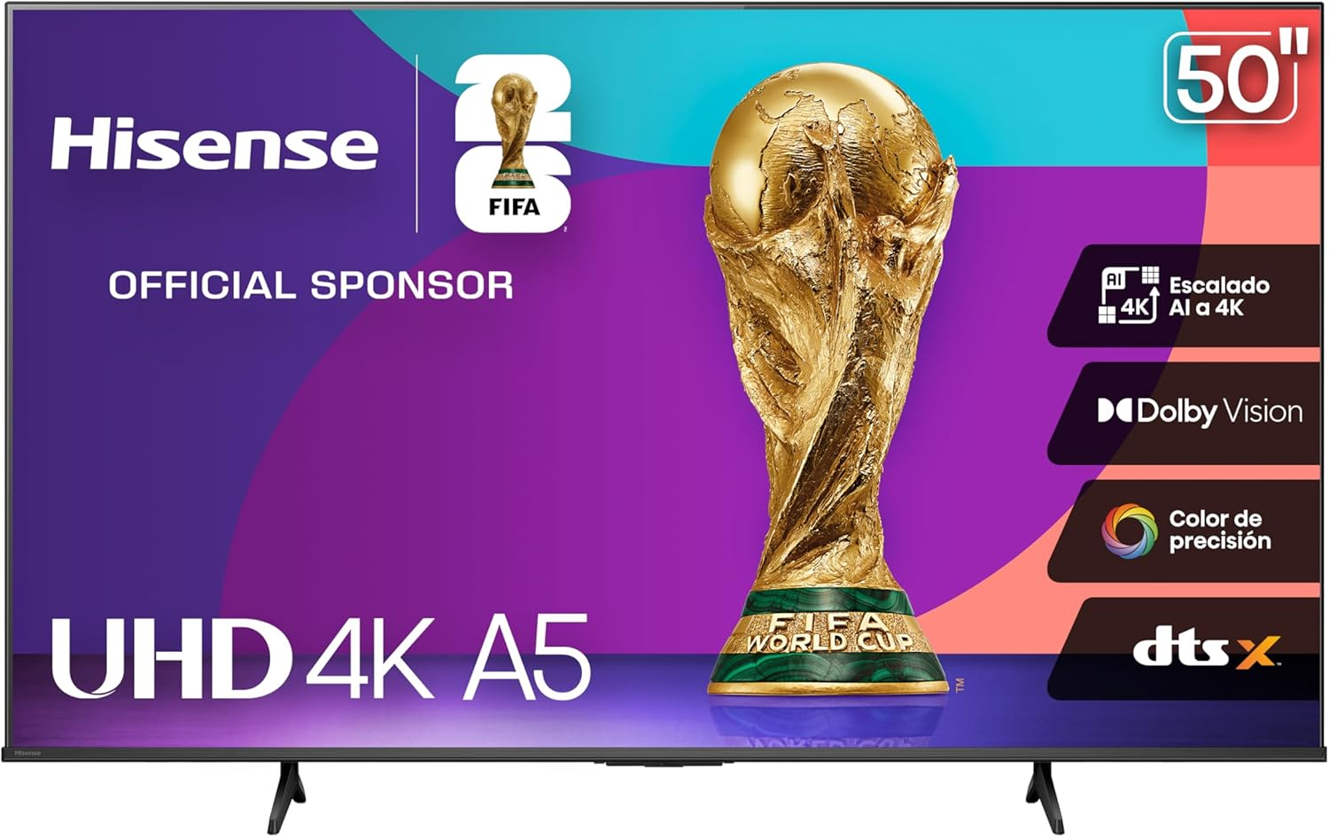 Amazon: Pantalla Hisense 2025 ,4K UHD Dolby Vision | BuscaPromos