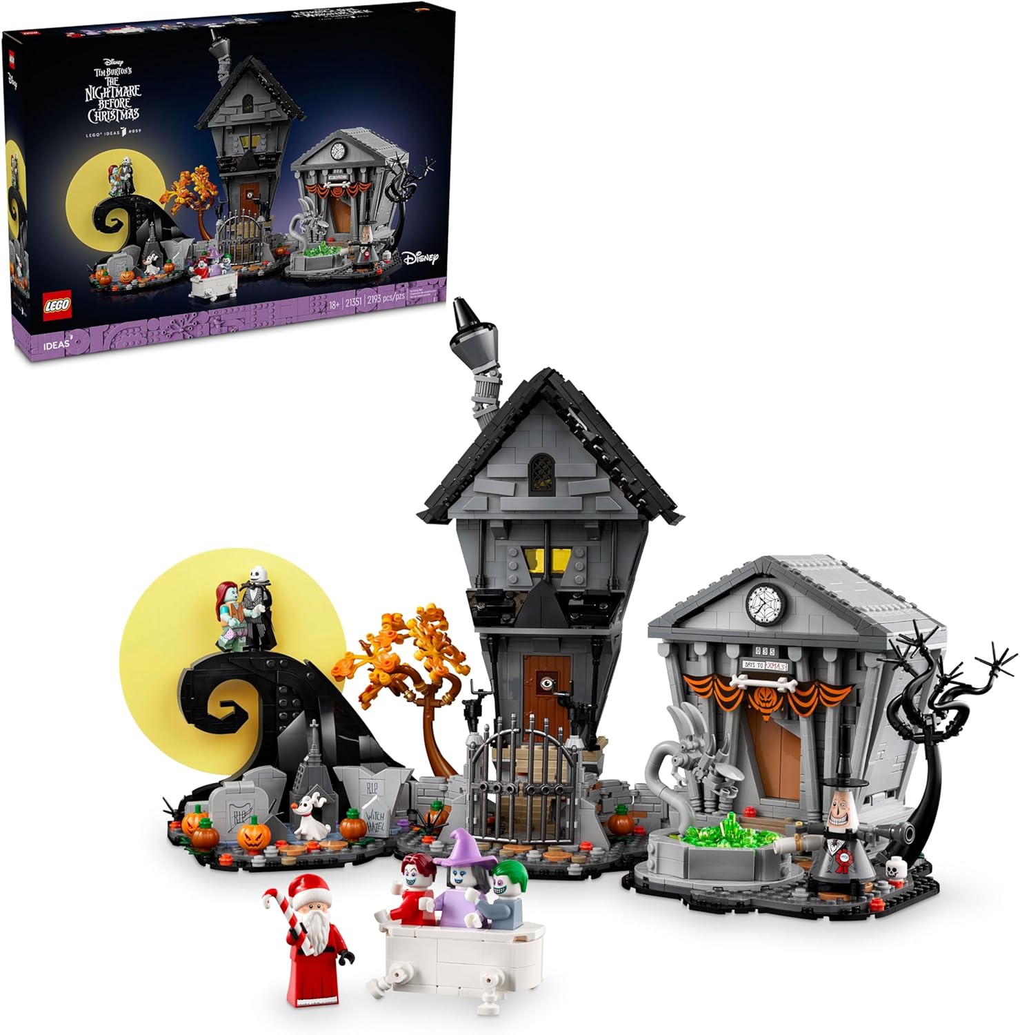 LEGO® Ideas Disney Tim Burton: El Extraño Mundo de Jack | BuscaPromos