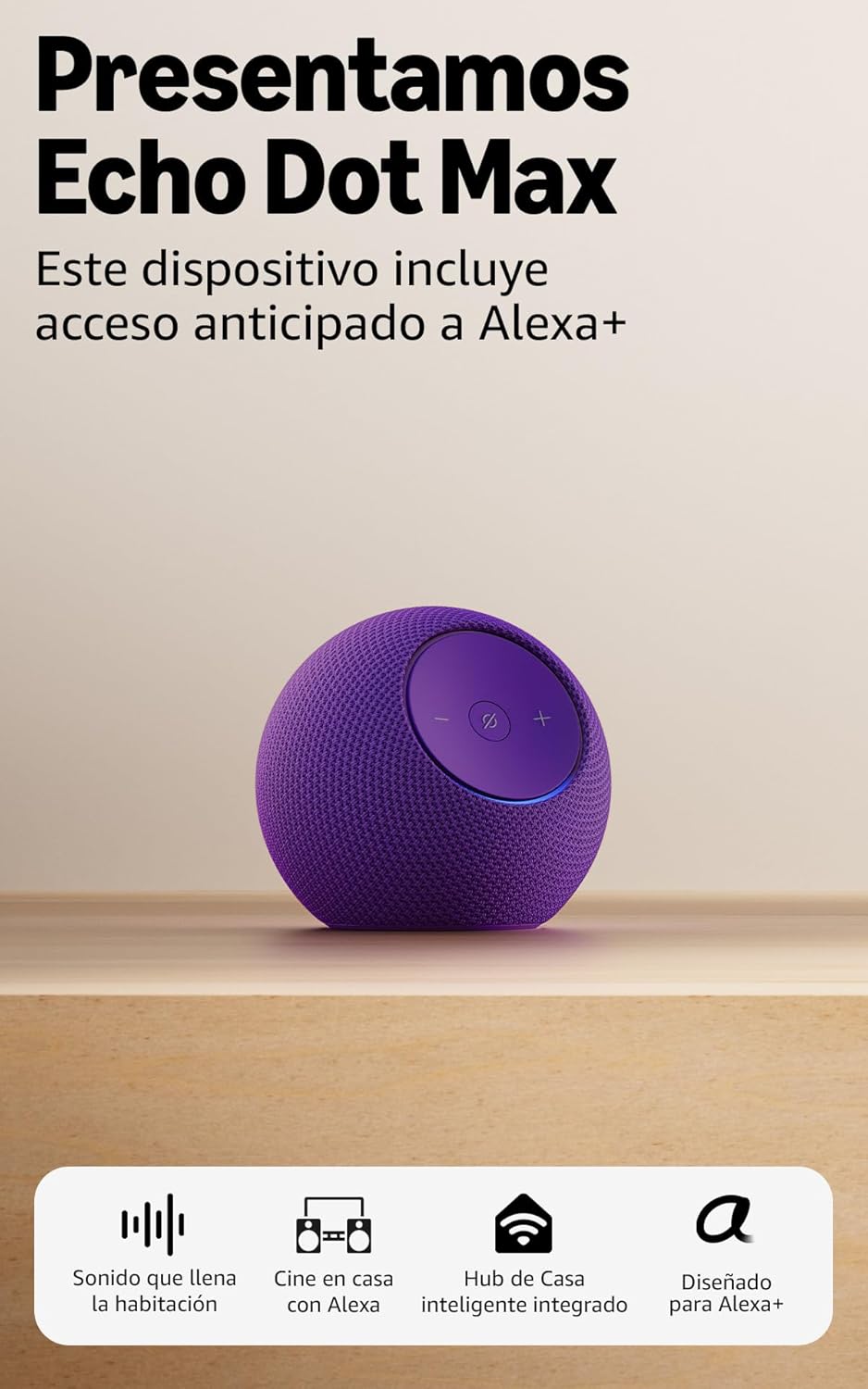 Amazon Echo Dot Max | BuscaPromos